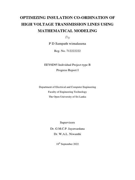 Optimizing Insulation Selection For High Voltage Transmission Lines