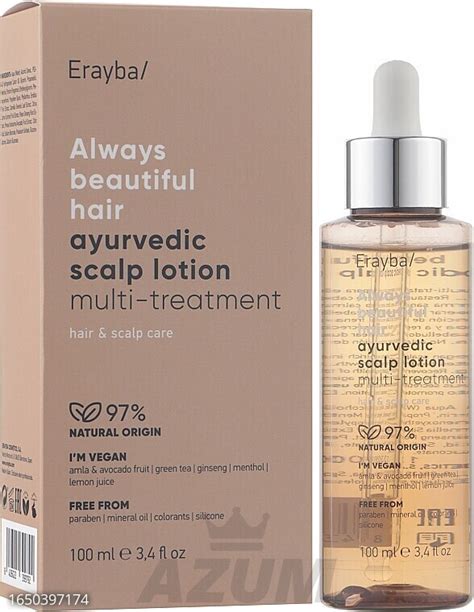 Erayba Лосьон против выпадения волос Ayurvedic Scalp Lotion 100мл