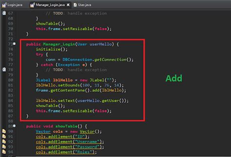 Search Combobox In Java Gui Swing Database Login Hiện Username ở
