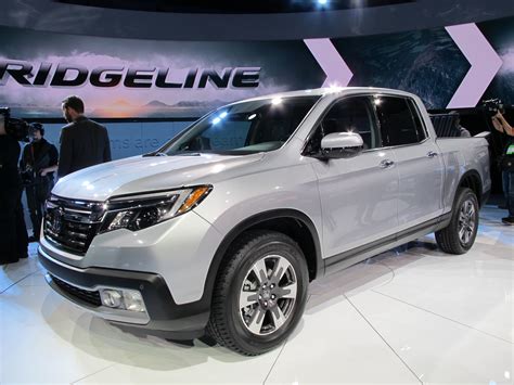 Honda Ridgeline Debuts At Detroit Auto Show Live Photos And Video