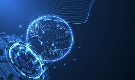 Premium Vector Abstract Technology Background Hitech Communication Concept Innovation