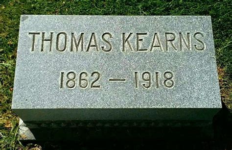 Thomas Francis Kearns 1862 1918 Find A Grave Memorial