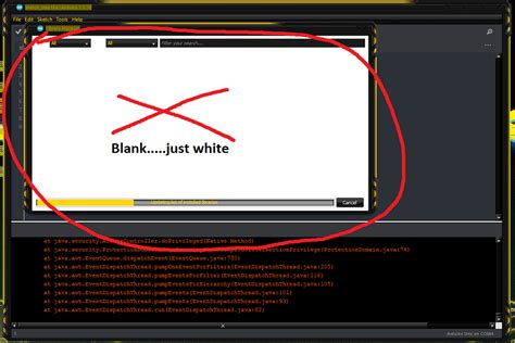 How To Fix My Library And Board Manager Blank Windows Interfacing W