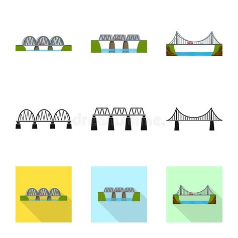 Vector Design Of Connection And Design Icon Set Of Connection And Side Vector Icon For Stock