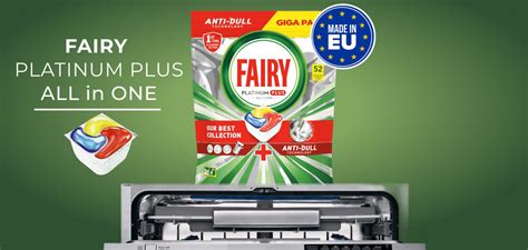 Капсулы Fairy Platinum Plus All in One 52 шт, водорастворимые для ...