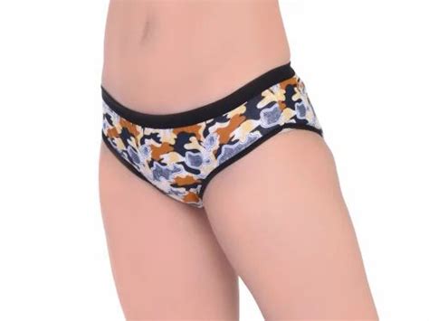 Briefs Printed Ladies Black Cotton Panty At Rs 29piece In New Delhi