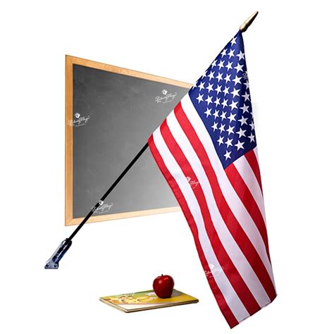 American Classroom Flags Premium