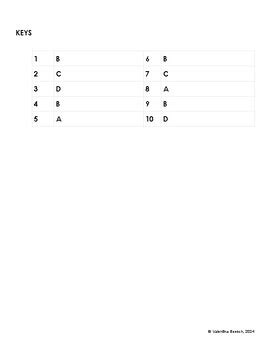 Key Features Of Quadratic Functions Assessment By Valentina Boesch