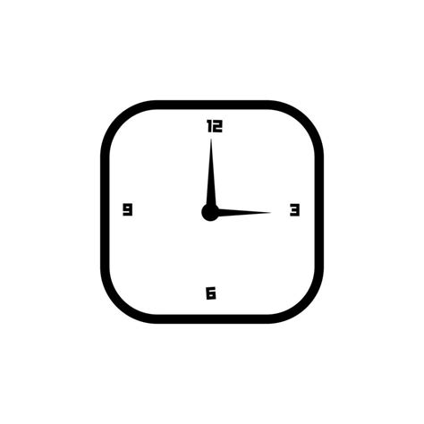 Realistic Circle Shaped Analog Clock 28286564 Vector Art At Vecteezy