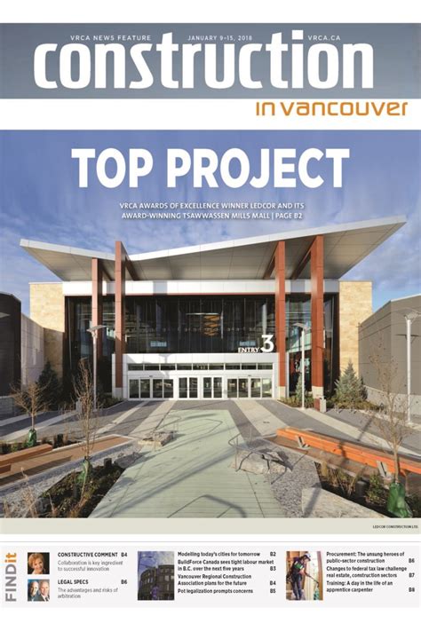 Construction In Vancouver Issue 1471 Business In Vancouver