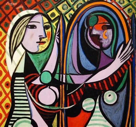 Пабло Пикассо Девушка перед зеркалом