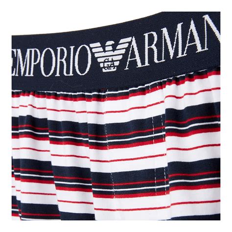 Emporio Armani Underwear엠포리오 아르마니 언더웨어 남성 로고 밴딩 패턴드 트렁크 Sivillage