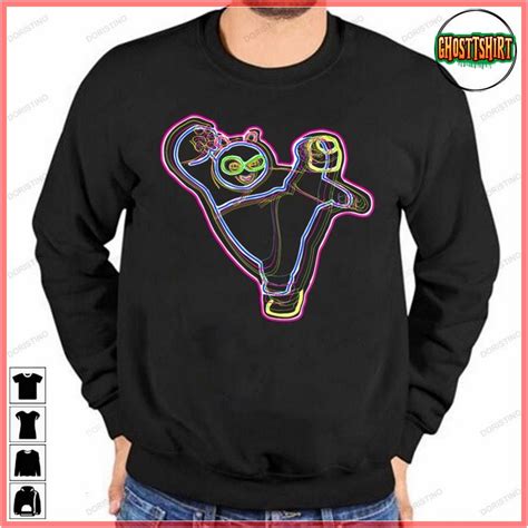 neon line kung fu panda tshirt sweatshirt hoodie