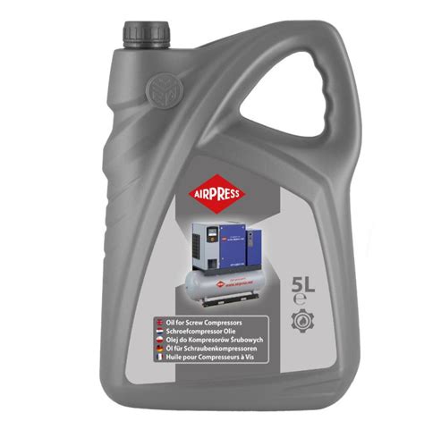 МИНЕРАЛЬНОЕ МАСЛО ДЛЯ ВИНТОВЫХ КОМПРЕССОРОВ 5Л AIRPRESS купить на ...