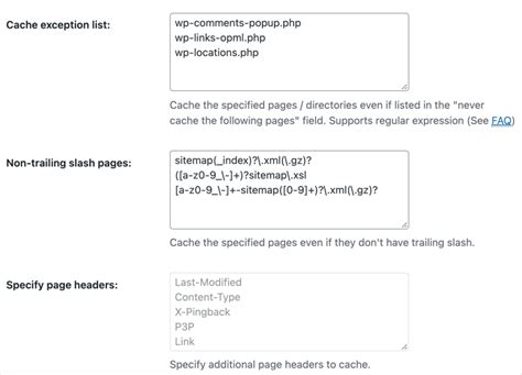 How To Exclude Pages From Caching In W Total Cache Webnots