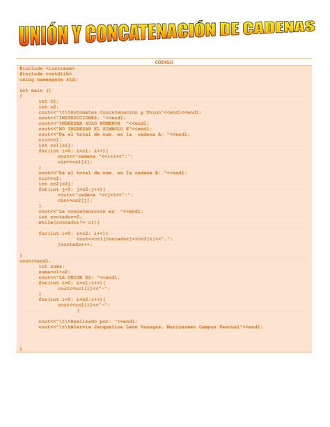 PDF 3 Union Y Concatenacion De Cadenas DOKUMEN TIPS