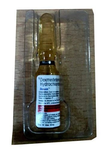 Dexem Dexmedetomidine Hydrochloride Injection Usp 100 Mcg At Rs 140