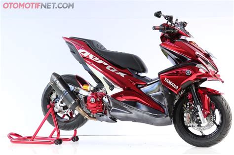 Ini Dia 10 Modifikasi Simple Aerox Tapi Menarik