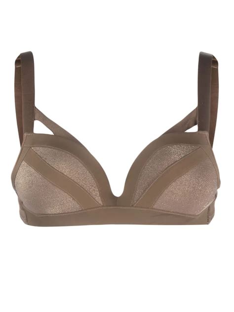 Marlies Dekkers Wing Power Sparkle Push Up Bra Green Farfetch