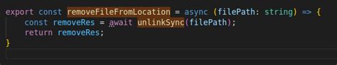 Node Js Remove File Stack Overflow