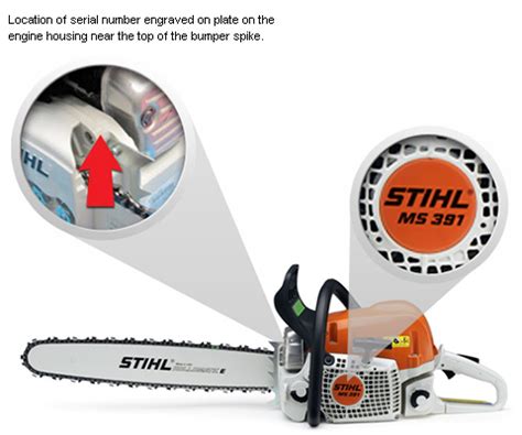 Where Is The Serial Number On A Stihl Chainsaw Viaever