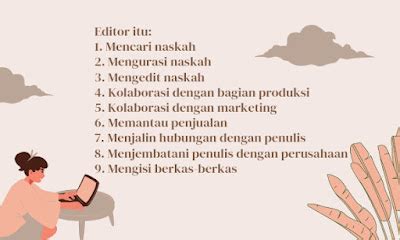 Tak Sekedar Mengedit Inilah 101 Tugas Editor