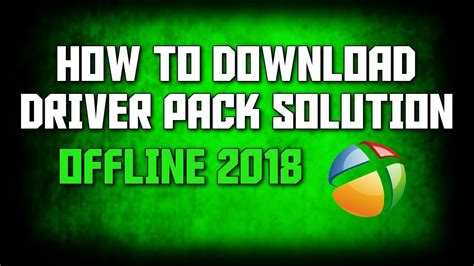 Descargar Driverpack Solution Offline 2018 Full Paintfalas