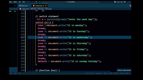 Switch Statement In Javascript In Javascript The Switch Statement Is