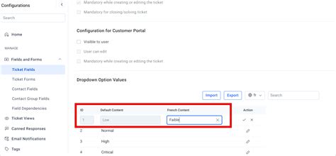 How To Translate Dropdown Options Status And Priority Values To Support