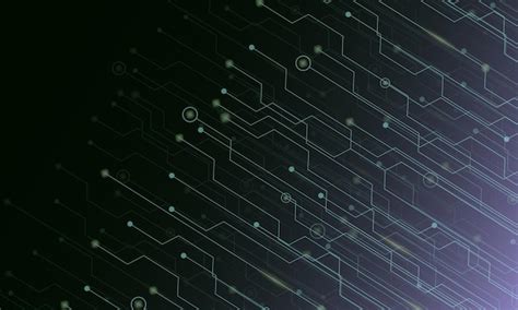 Premium Vector Background With Technology Structure Circuit