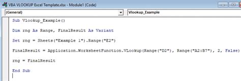 Vba Vlookup In Excel How To Use Vba Vlookup Function In Excel