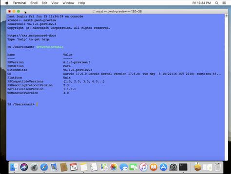 Powershell V610 Preview3 On Macos Powershellapp Does Not Start Powershell · Issue 7074