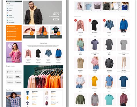 Wordpress Ecommerce Website On Behance