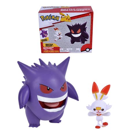 Ripley Set 2 Figuras De 5 Y 11 Cms Gengar And Scorbunny