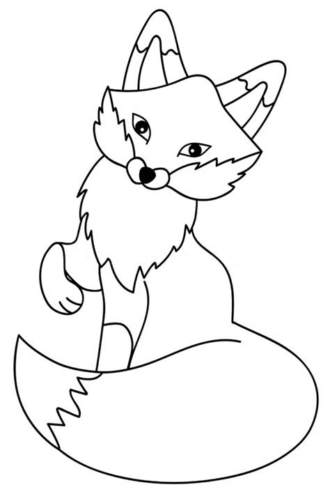 30 Desenhos De Raposa Para Colorir Pop Lembrancinhas