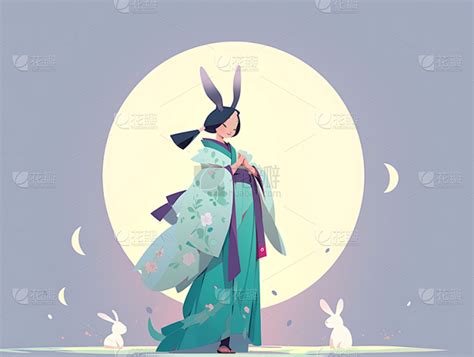 中秋节八月十五场景背景