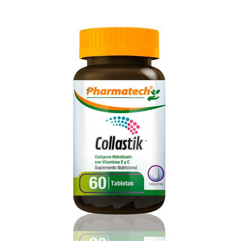 Colágeno Vitamina C Vit E Pharmatech 60 Tabletas Shopstar