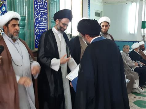 خبرگزاری حوزه تصاویر مراسم تودیع و معارفه مدیر مدرسه علمیه آیت الله