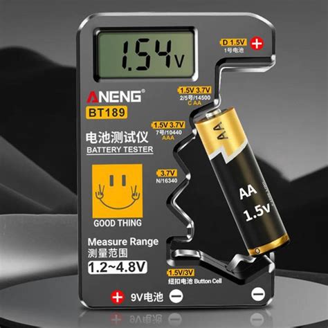 Battery Tester Checker Universal For Aa Aaa C D 9v 15v Button Cell