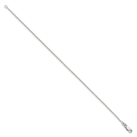 7 Inch Sterling Silver 15mm Cable Chain Bracelet Qcl040 7 Goldia