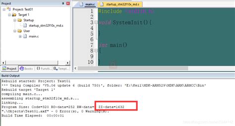 谈谈keil mdk编译输出的：code data ro data rw data zi data rodata rwdata csdn博客