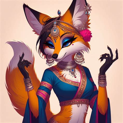 Female Anthro Dancer Fox By V8eatr2005 On Deviantart