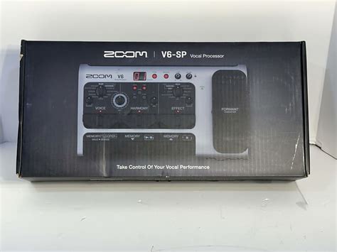 Zoom Vp Sp Vocal Processor New In Box Reverb