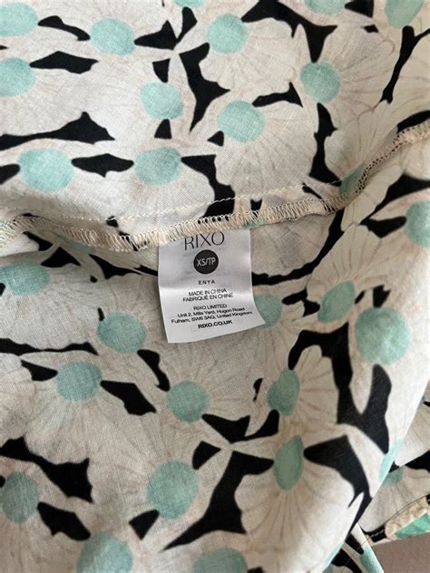 Rixo Clam Shell Short Dress Xs Womens Fashion Dresses And Sets