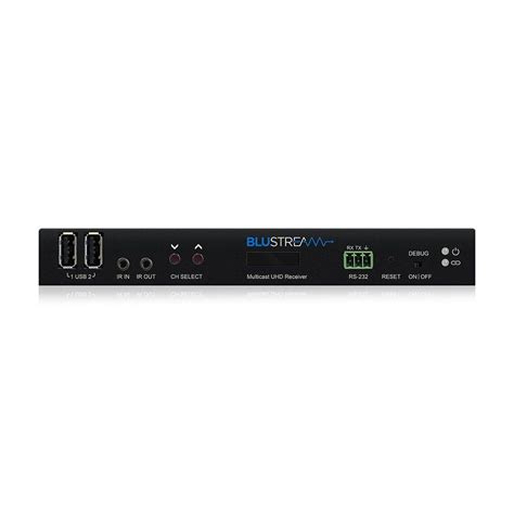 Uhd Video Receiver Ip Multicast 2ch Dante Audio Txrx Bi Directional