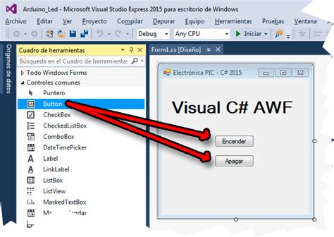 Info Encender Y Apagar Un Led Con Arduino Y Visual Studio Foros De Electr Nica