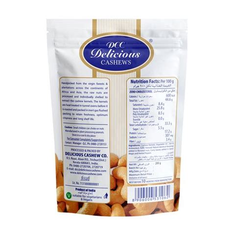 Buy Delicious Cashews Roasted Salted Premium Range Gm Online At The Best Price Of Rs