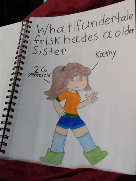 What If Undertale Frisk Has A Older Sister By Roxyfoxy523 On Deviantart