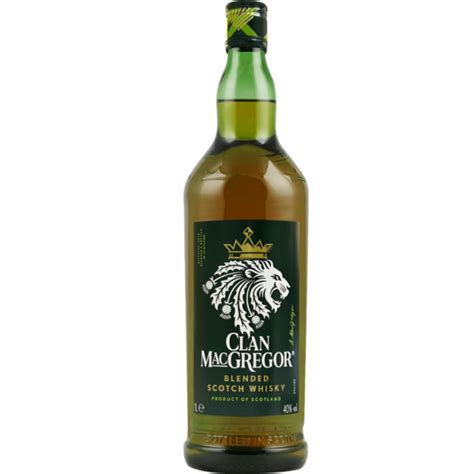 Clan Macgregor Blended Scotch Whisky 1l Oaks And Corks