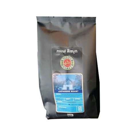 Sinouk Coffee Japanese Roast Coffee Ground Size 500g — Shopping D